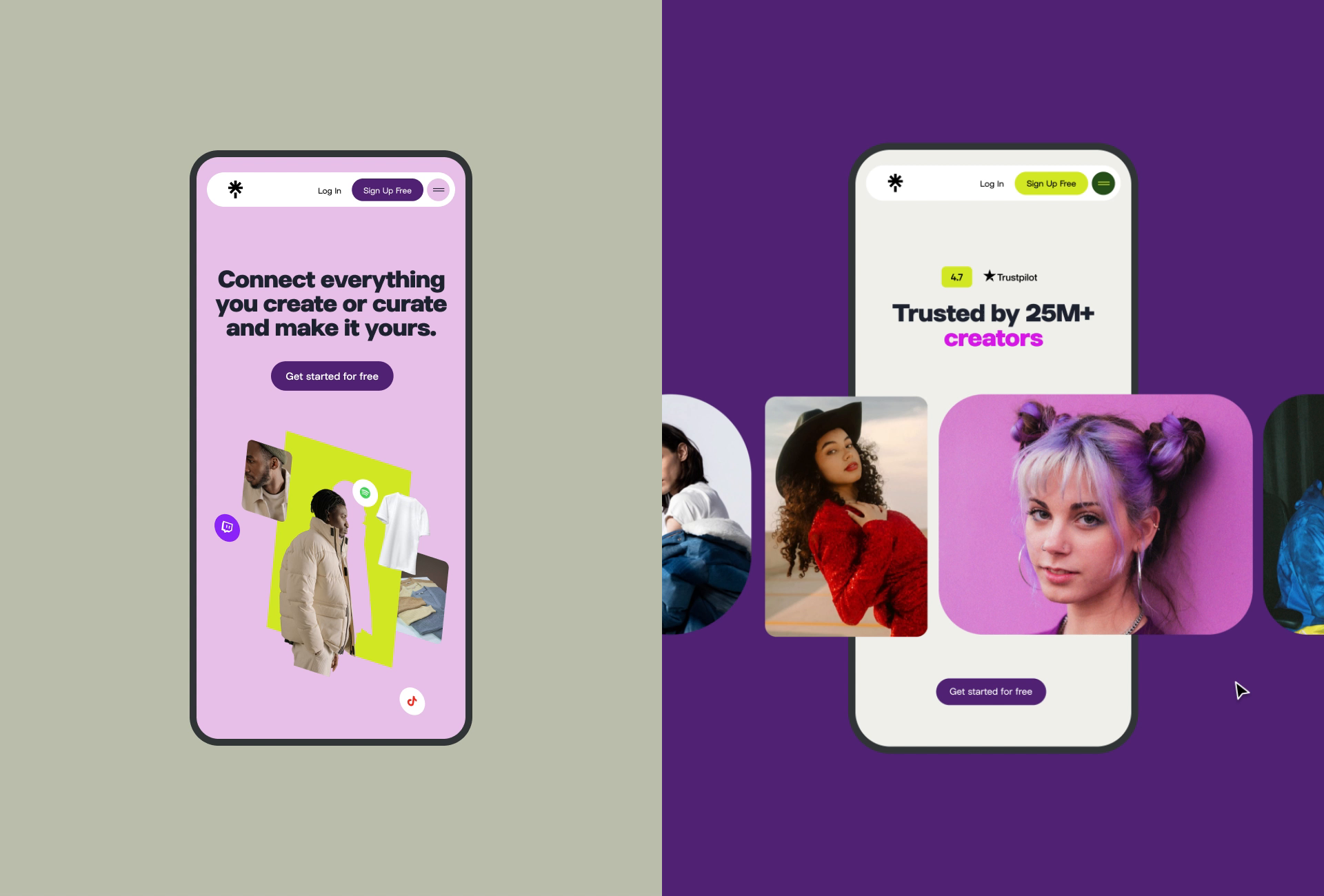 Linktree Website by Marvin Schwaibold for Linktree on Dribbble