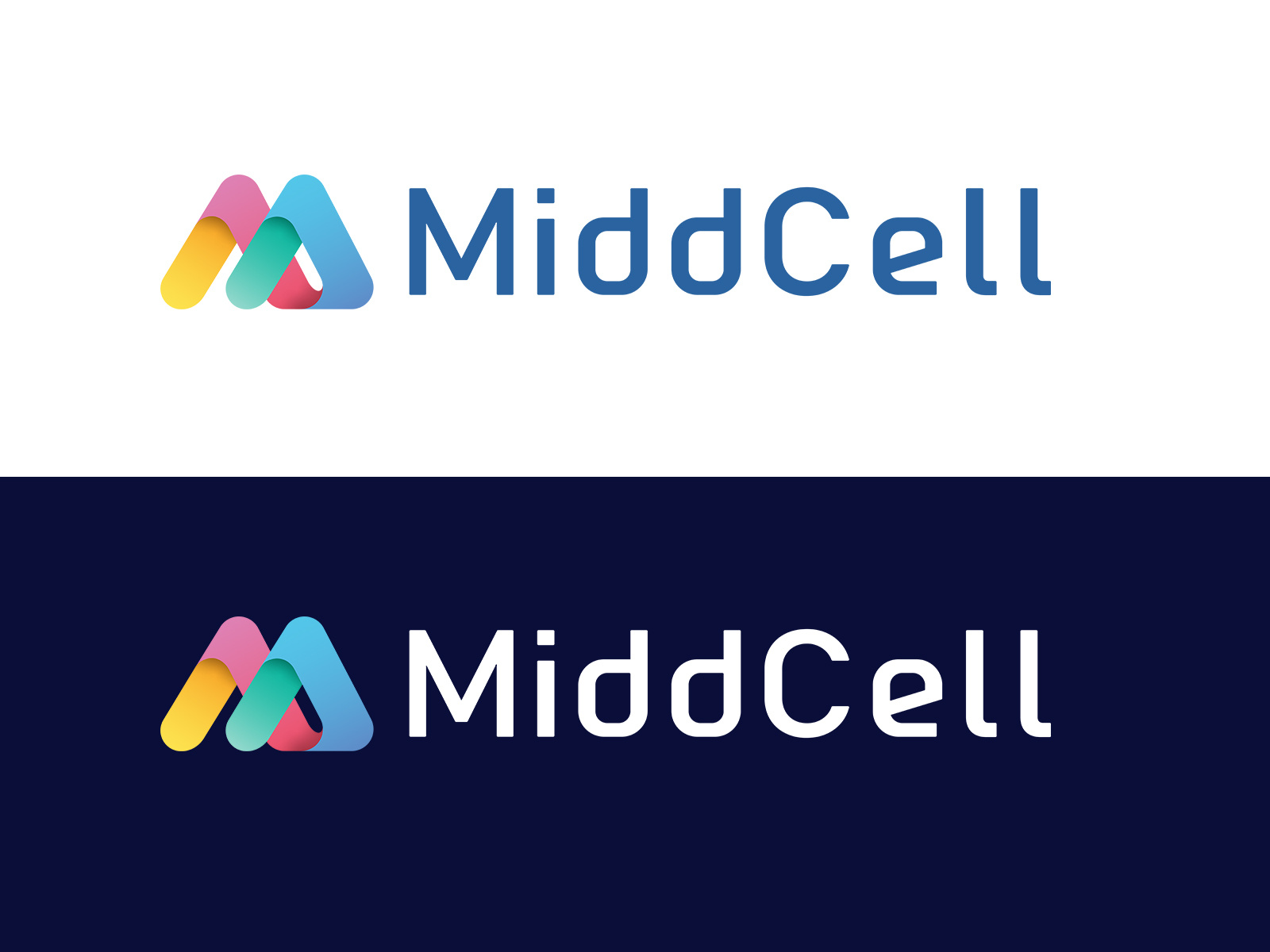 MiddCell Visual Identity Design | Logo Design by Mohammad.Mirzaayi on ...