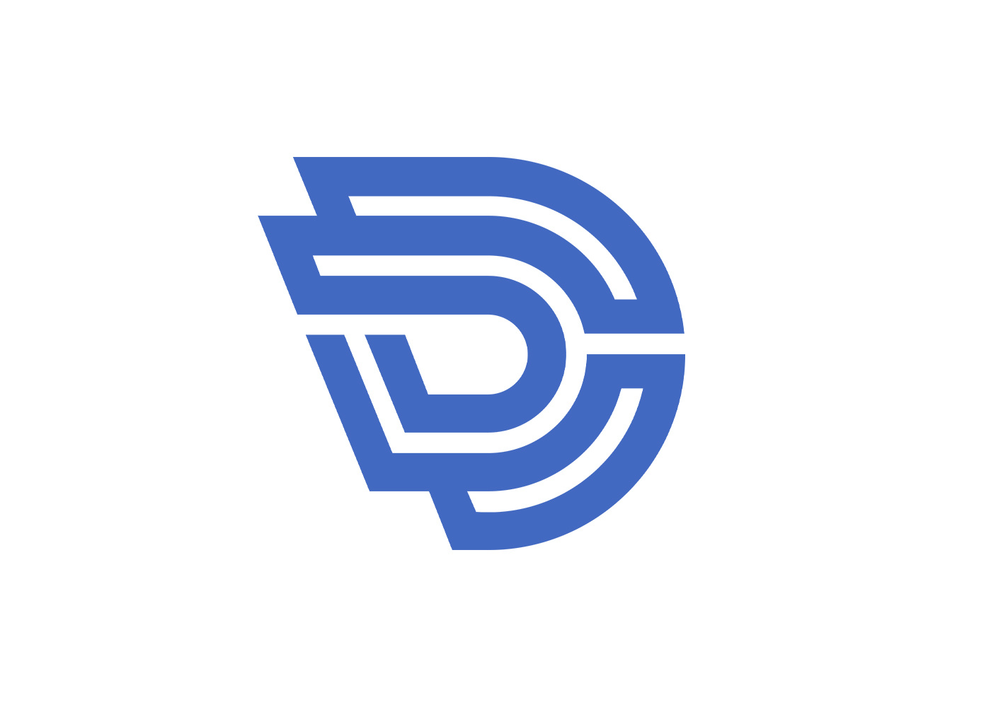 D logo design - Daily logo 001 by Mansu on Dribbble
