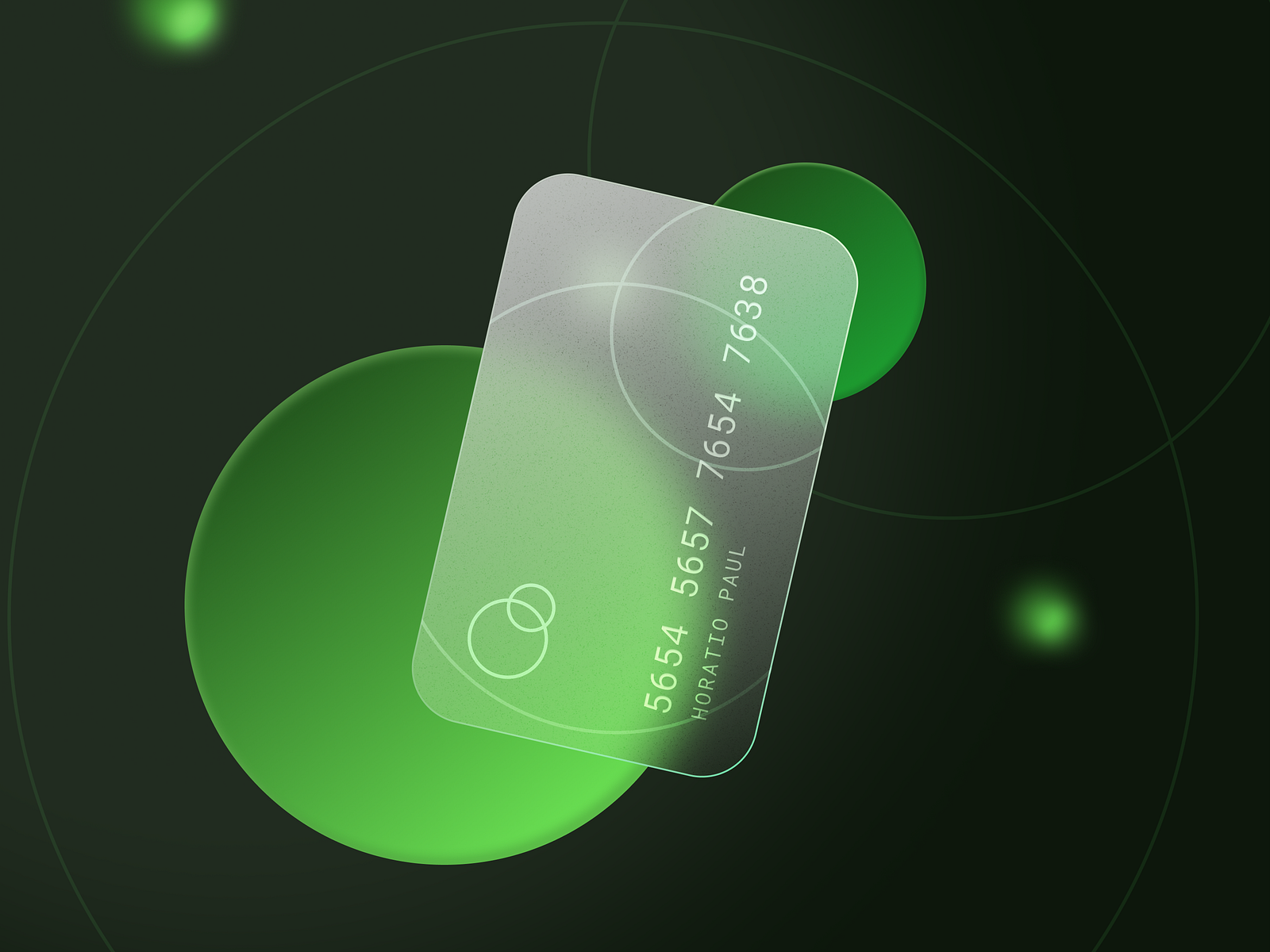 Glass Card by Daniel Hurst on Dribbble
