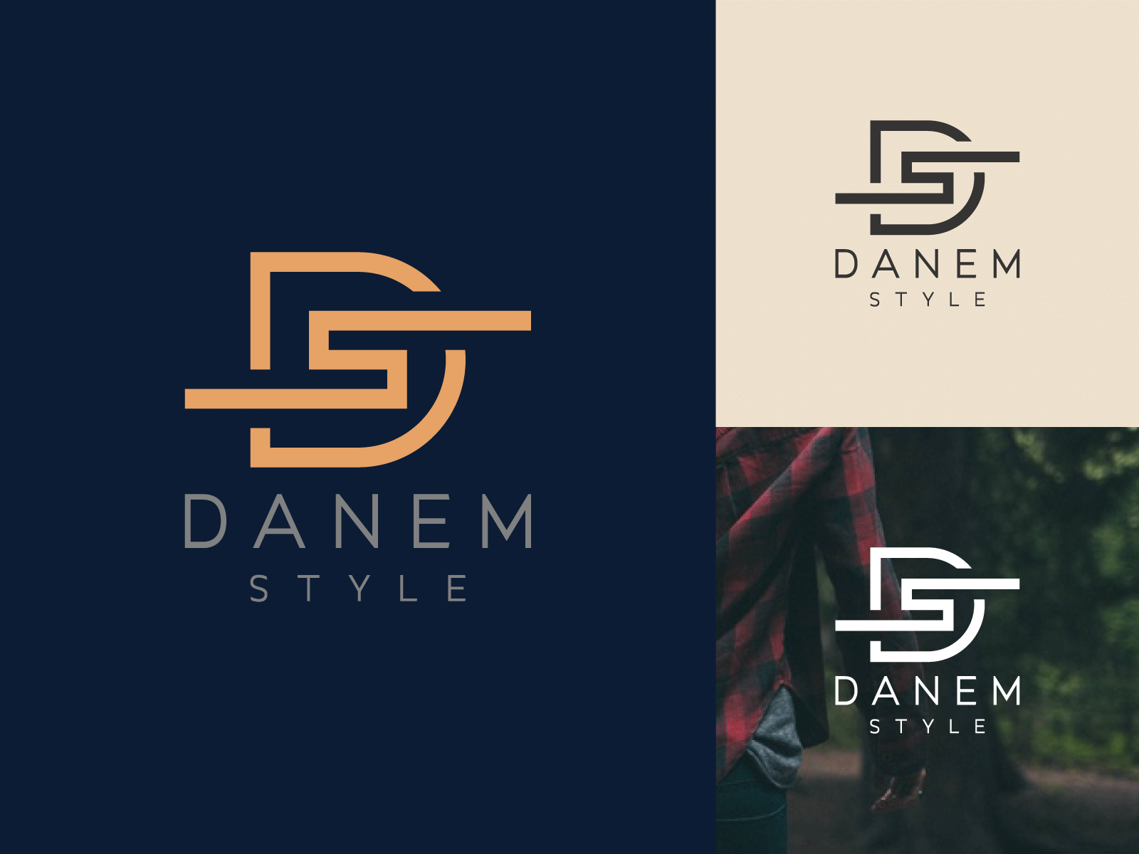 Danem Style Logo by Md Hazzaz on Dribbble