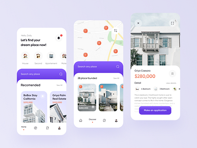 Property Mobile App Exploration by Happy Milliarta on Dribbble