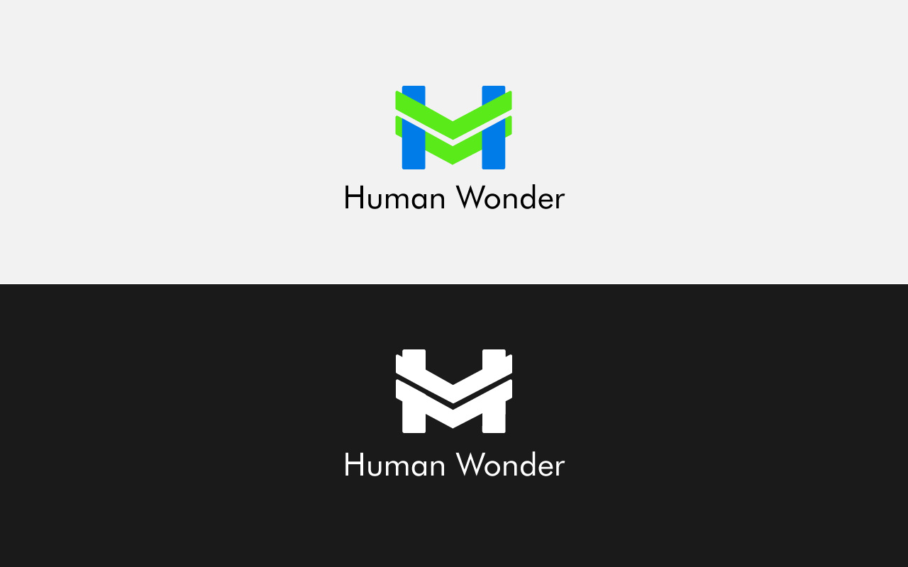 Human Wonder Logo by Being Hassan on Dribbble