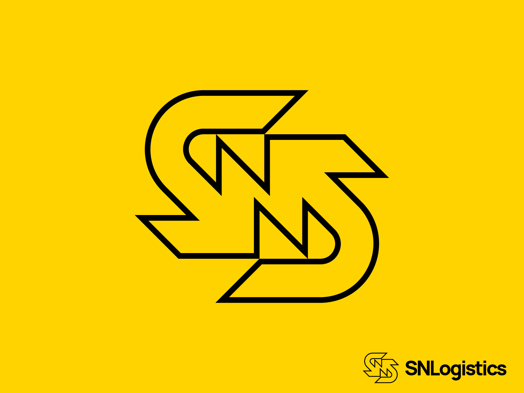 Sn Logistics by Bojan Oreskovic; Logo design, Illustration on Dribbble