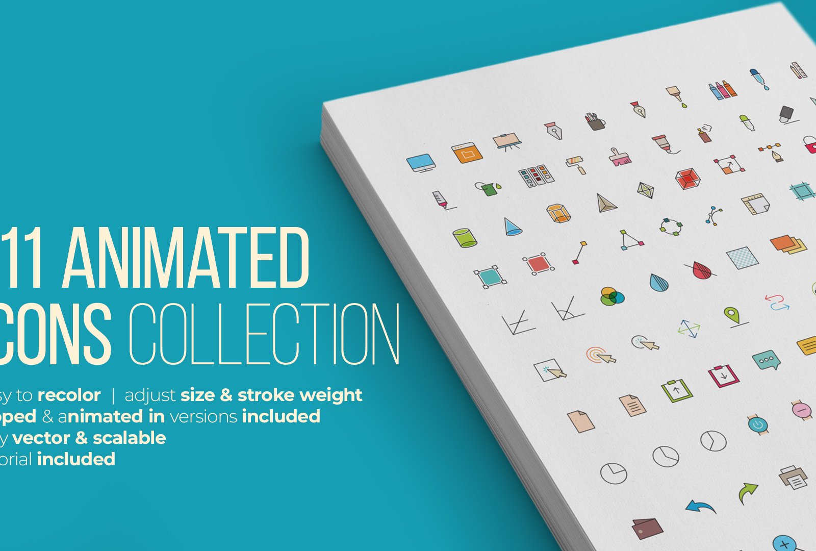 111 Animated Icons Pack After Effect Template By Kamen A On Dribbble