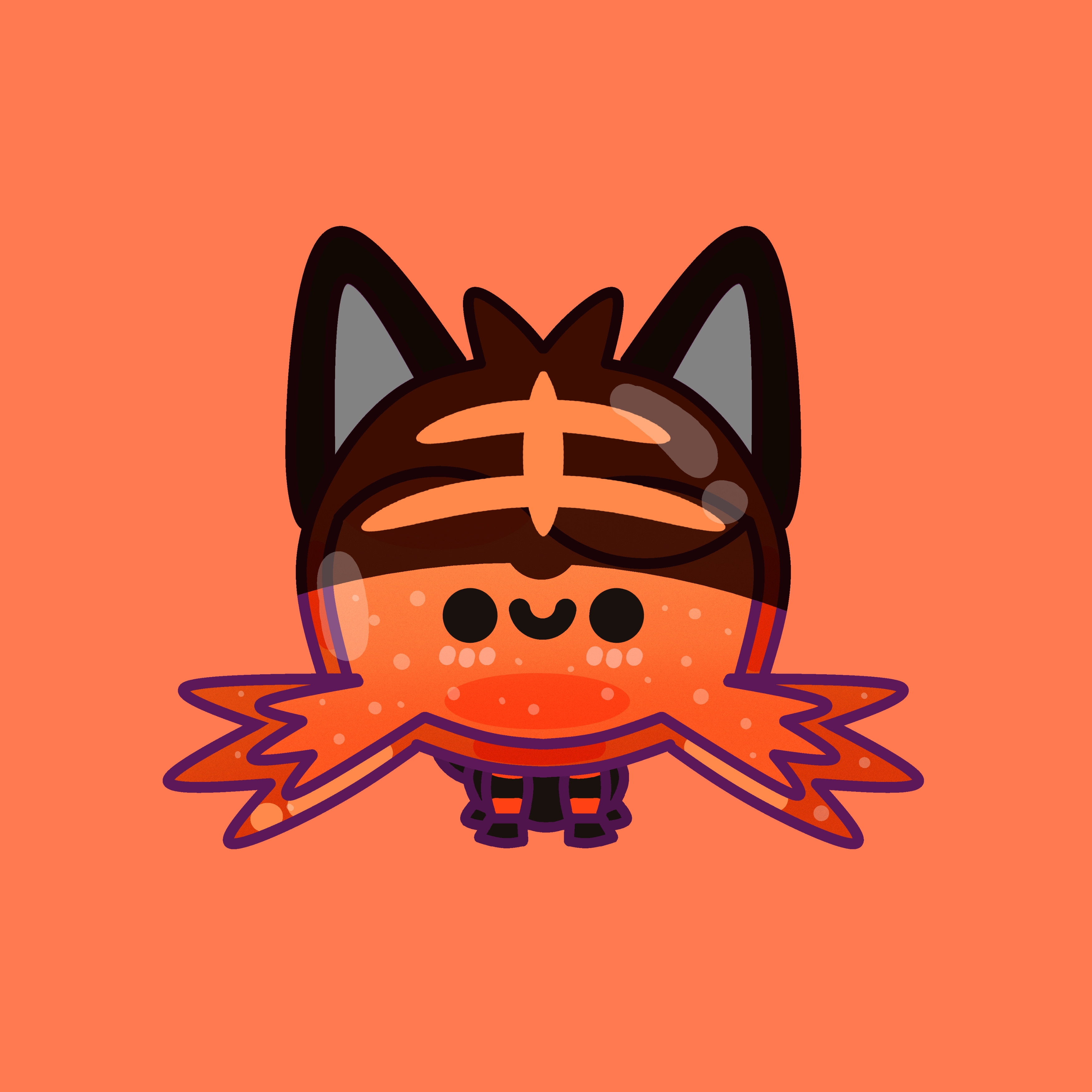 Cat by theladyerrnestember on Dribbble