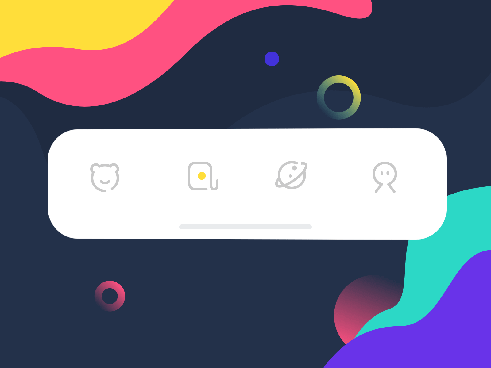 tabbar by HUA on Dribbble