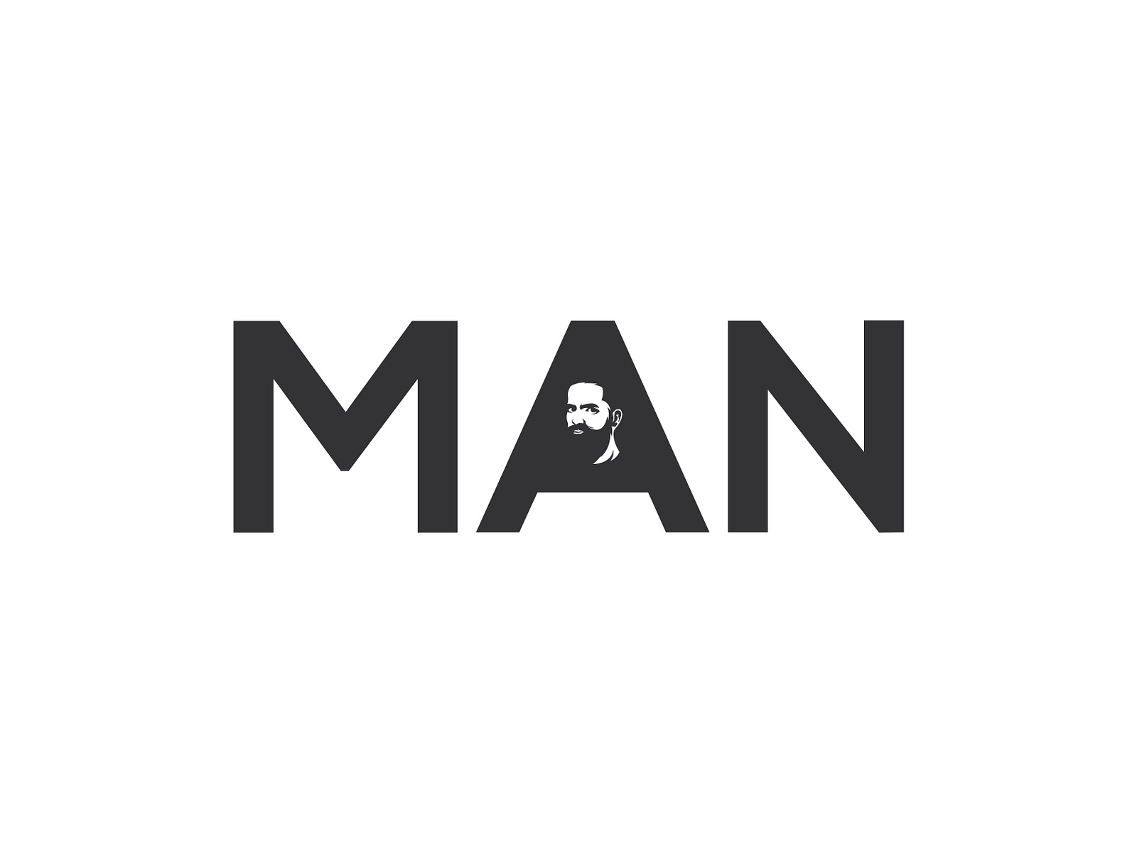 Man Face Logo by Abid Nion on Dribbble