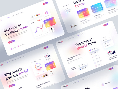 Finance Website UI/UX Design by Rakib Kowshar on Dribbble