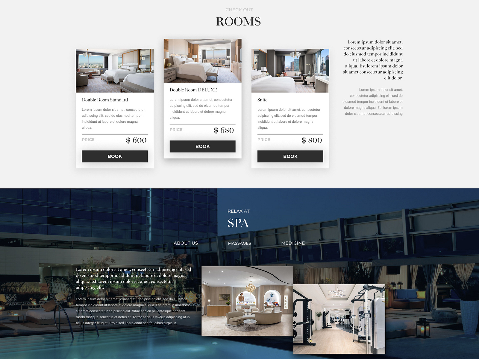 Daily UI #3: Landing Page by Dang Phung on Dribbble