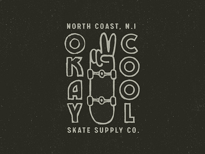 Okay Cool Logo by Andy Gilmore on Dribbble
