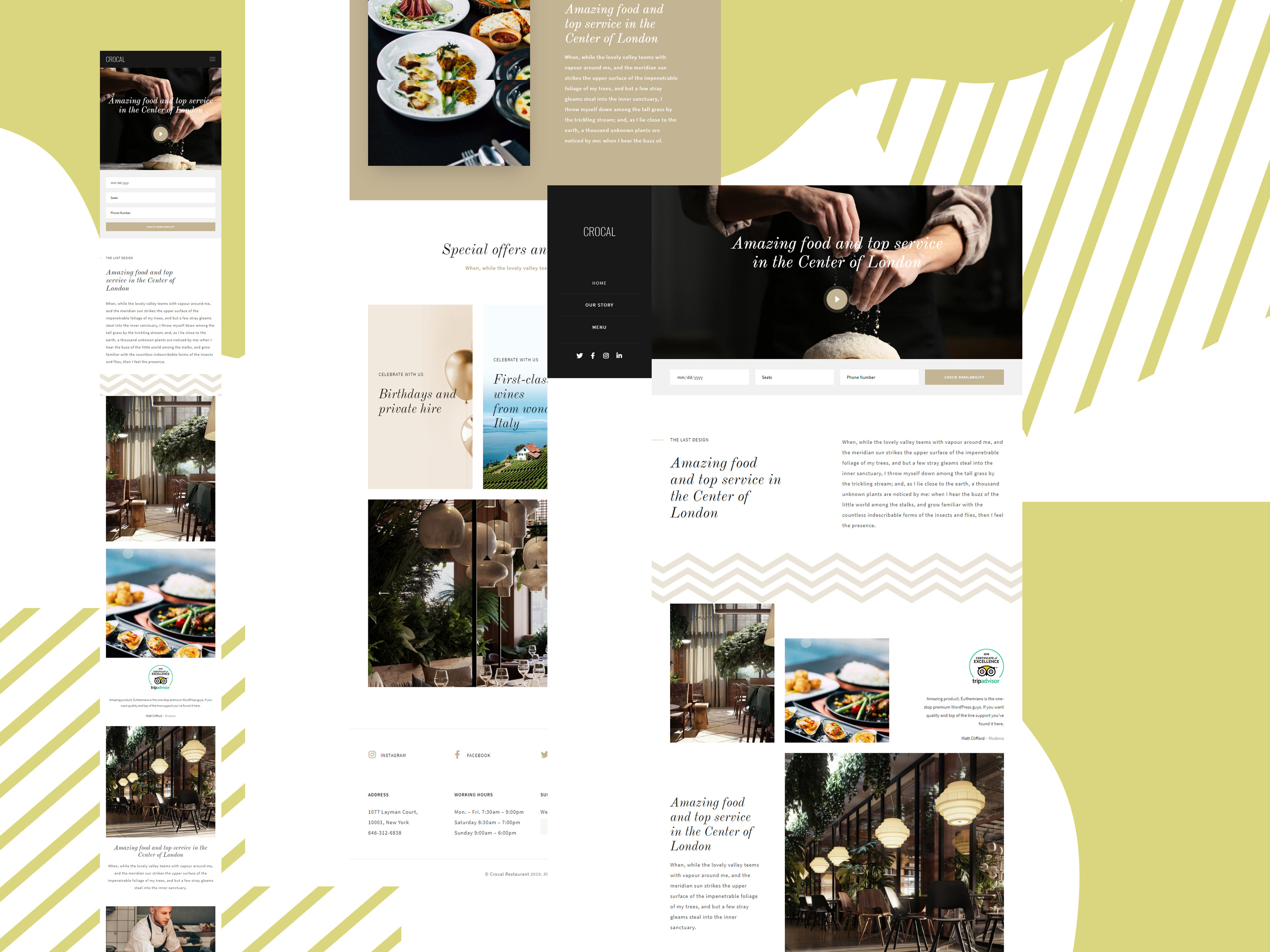 Left Menu bar website design by Mohasin nazmul on Dribbble
