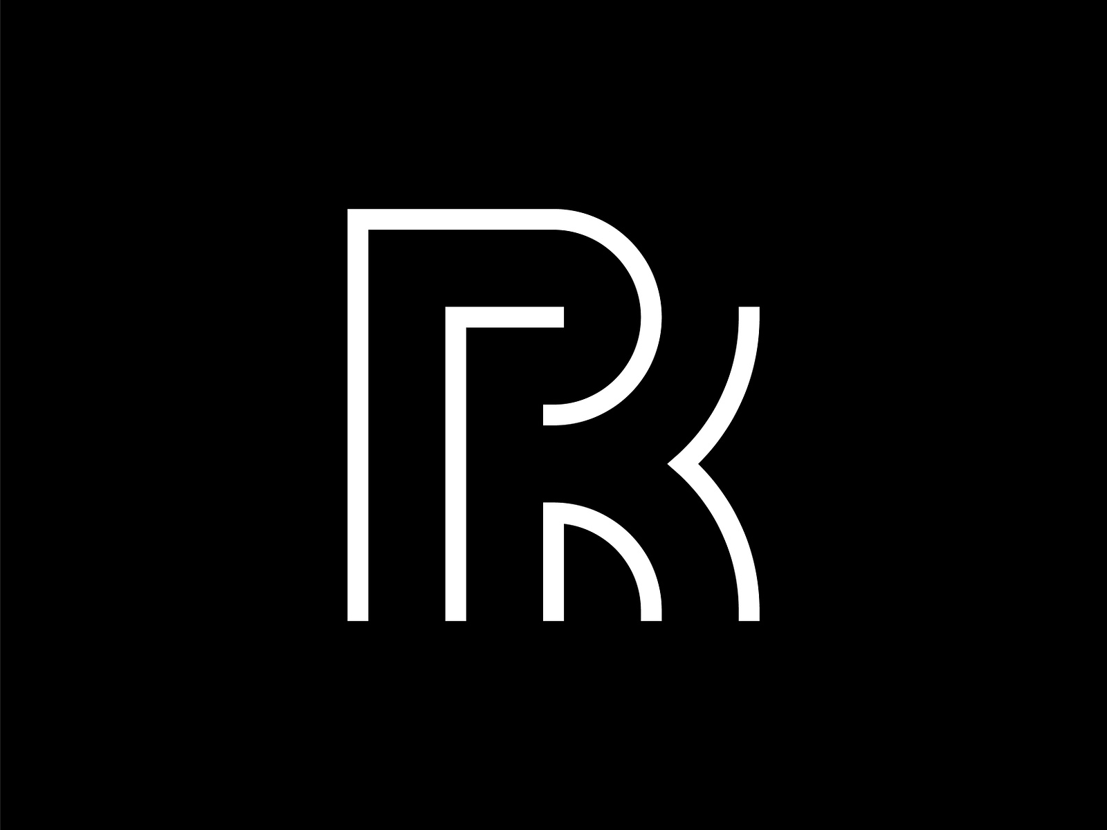 PK monogram by logojoss on Dribbble