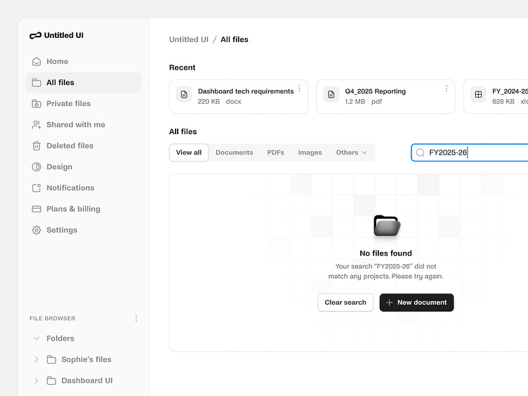 Empty state — Untitled UI by Jordan Hughes® on Dribbble