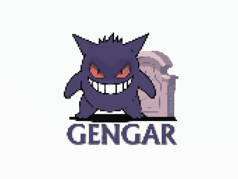Gengar (Pokemon) GIF by Nguyen Hoang Son on Dribbble
