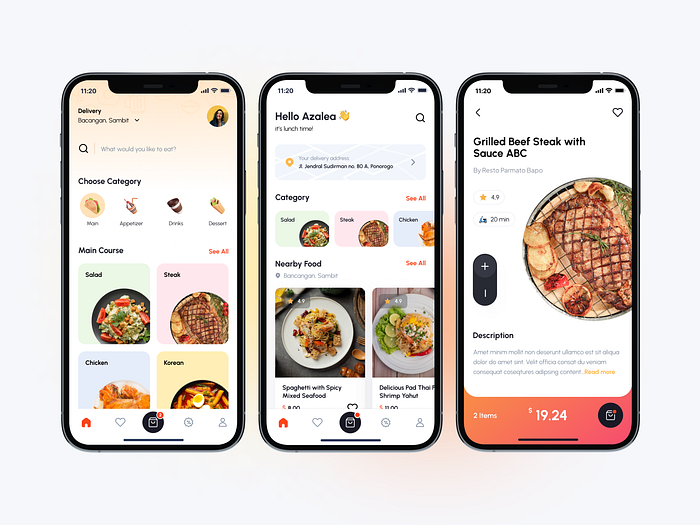 Food Recipe App by Rafif Fauzi for Sans Brothers on Dribbble