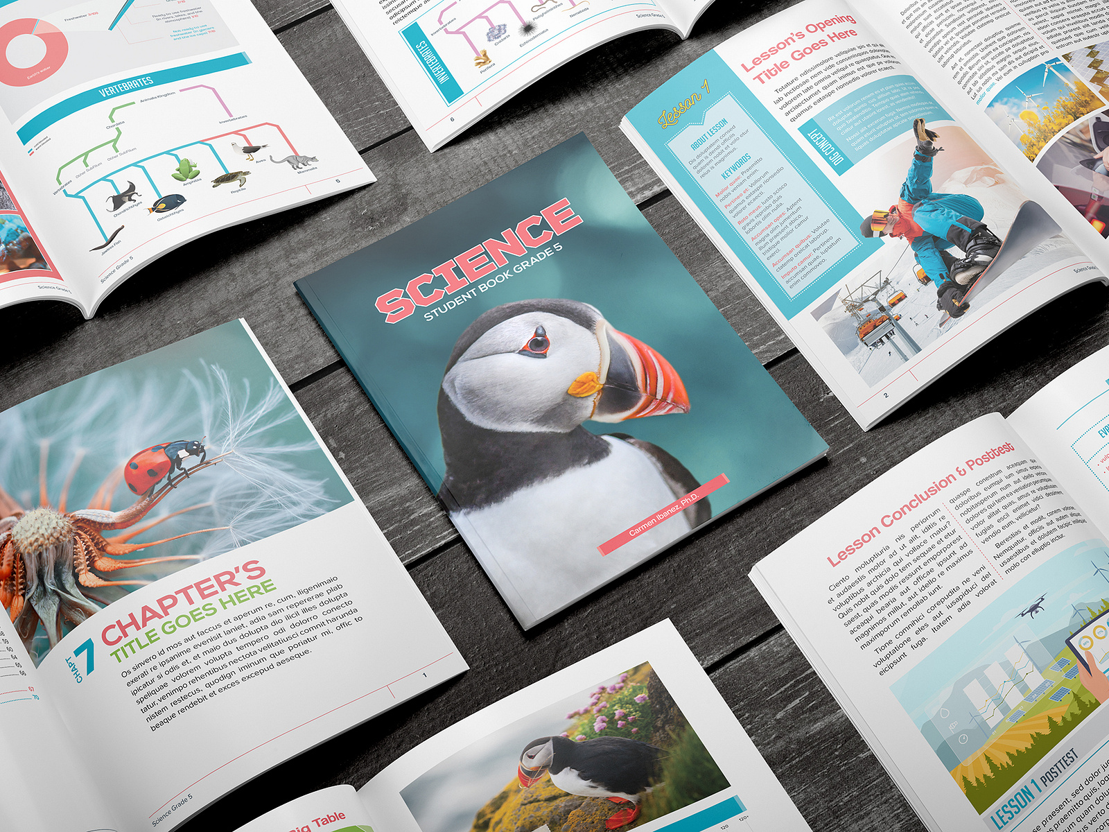 Science Textbook Template 4.0 by Fis Ihsani on Dribbble