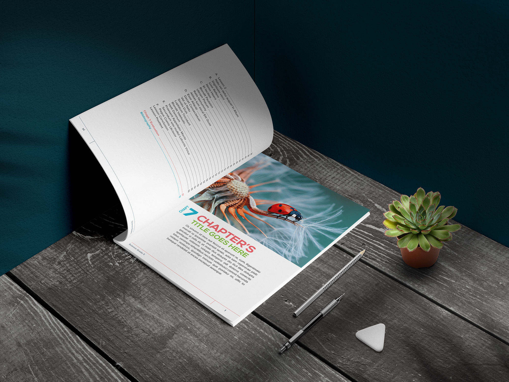 Science Textbook Template 4.0 by Fis Ihsani on Dribbble