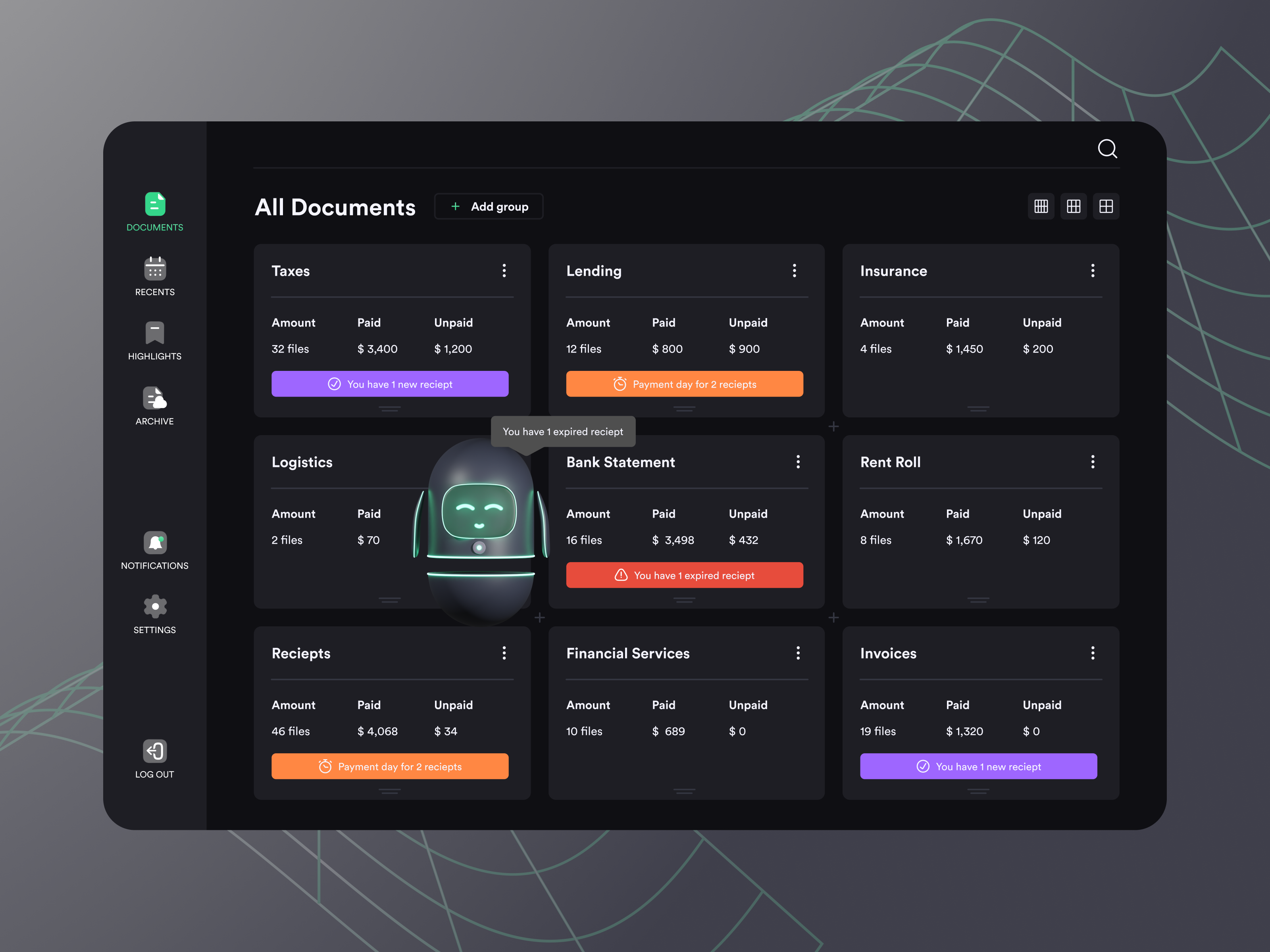 Bank Statement Platform by Epppic Studio on Dribbble