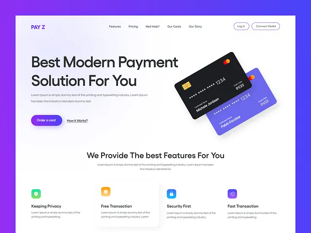 Payment Card designs, themes, templates and downloadable graphic ...