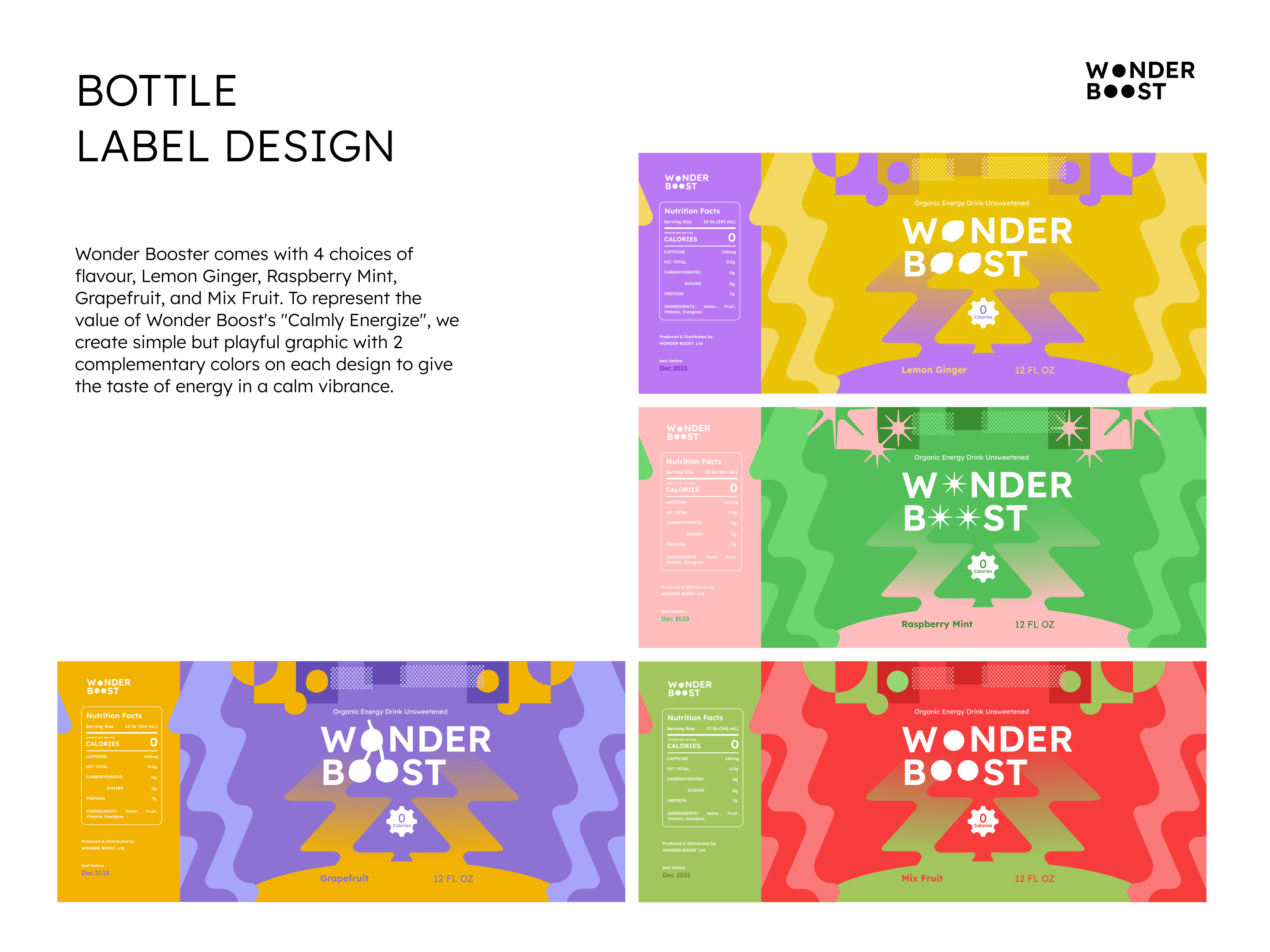Wonder Boost - Brand Guideline by SlabPixel Designer for SlabPixel on ...