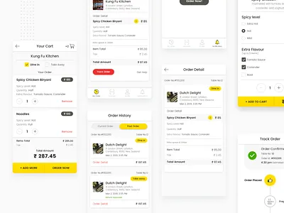 Food Order UI designs, themes, templates and downloadable graphic ...
