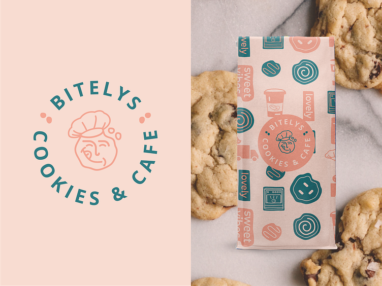 Bitelys - Cookie Logo Design by Emir Kudic on Dribbble