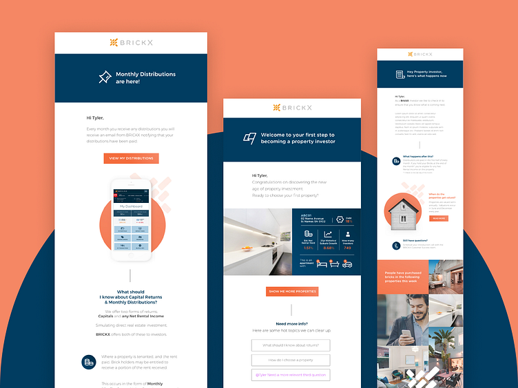 BrickX Electronic Direct Mail (EDM) Design by Dijitally on Dribbble