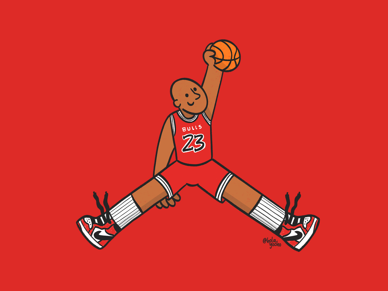 Jumpman. by Arturo Nájera on Dribbble