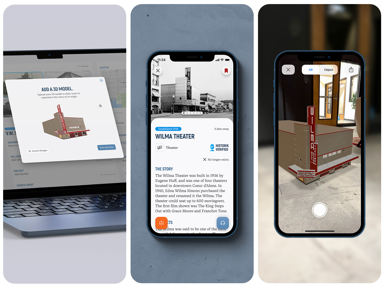 History to Augmented Reality by Chris Whalen on Dribbble