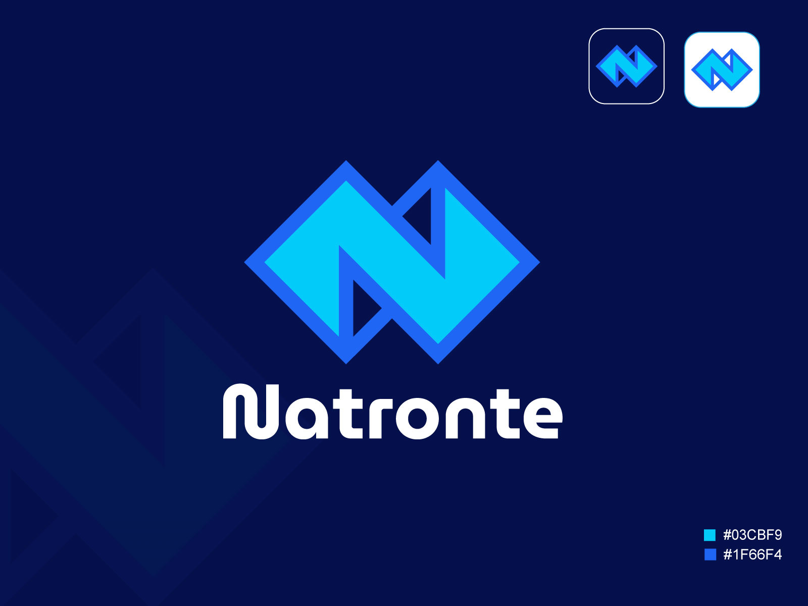 Best N Business Letter Logo Design by Soyed Jobyer on Dribbble