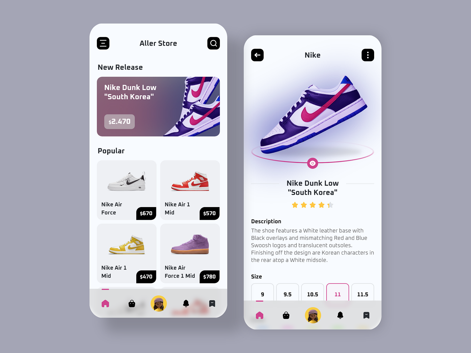 Store App Concept by Greg Aller 💎 on Dribbble