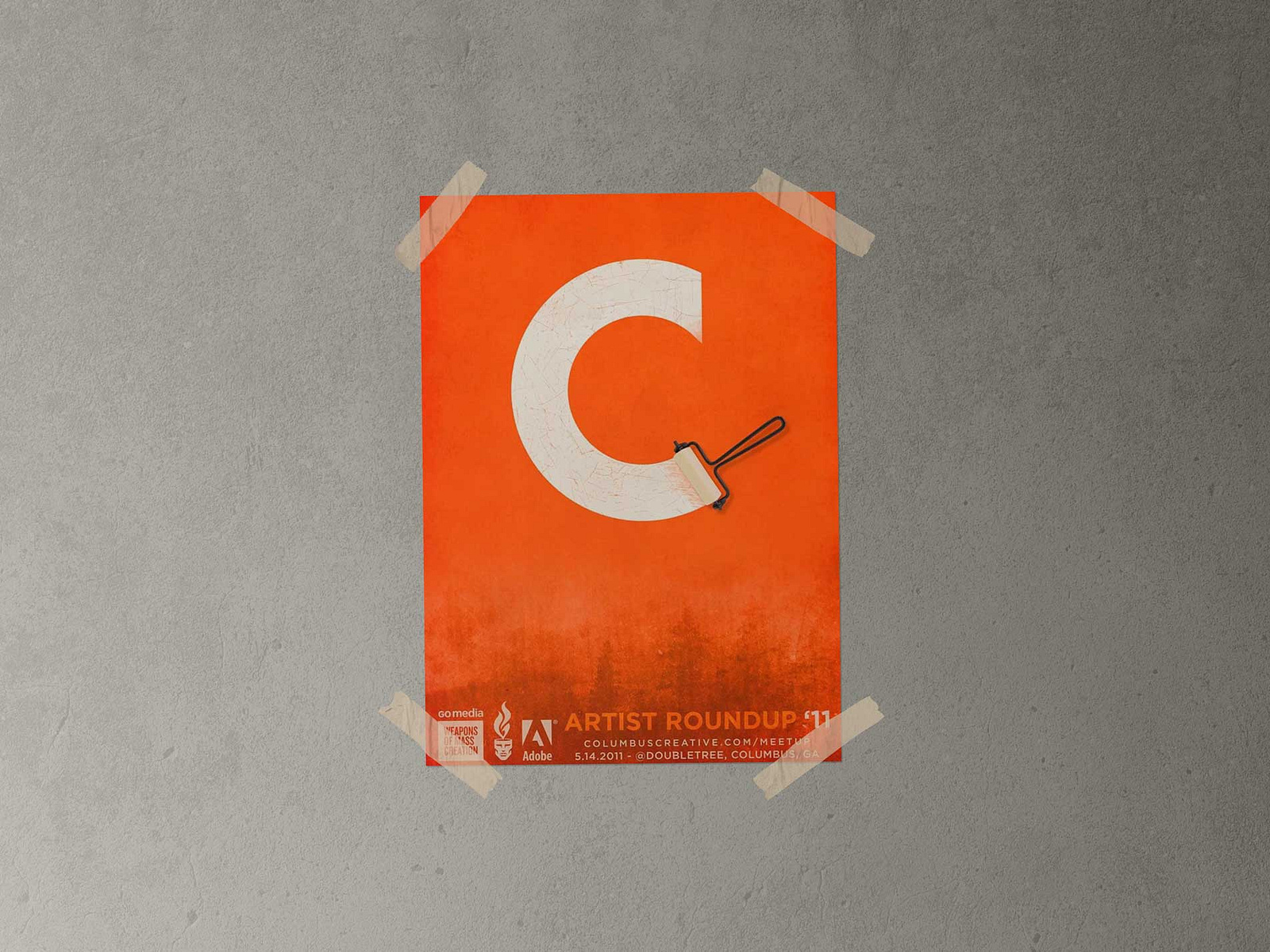 Free Wall Tap Poster Mockup by Anuj Kumar on Dribbble