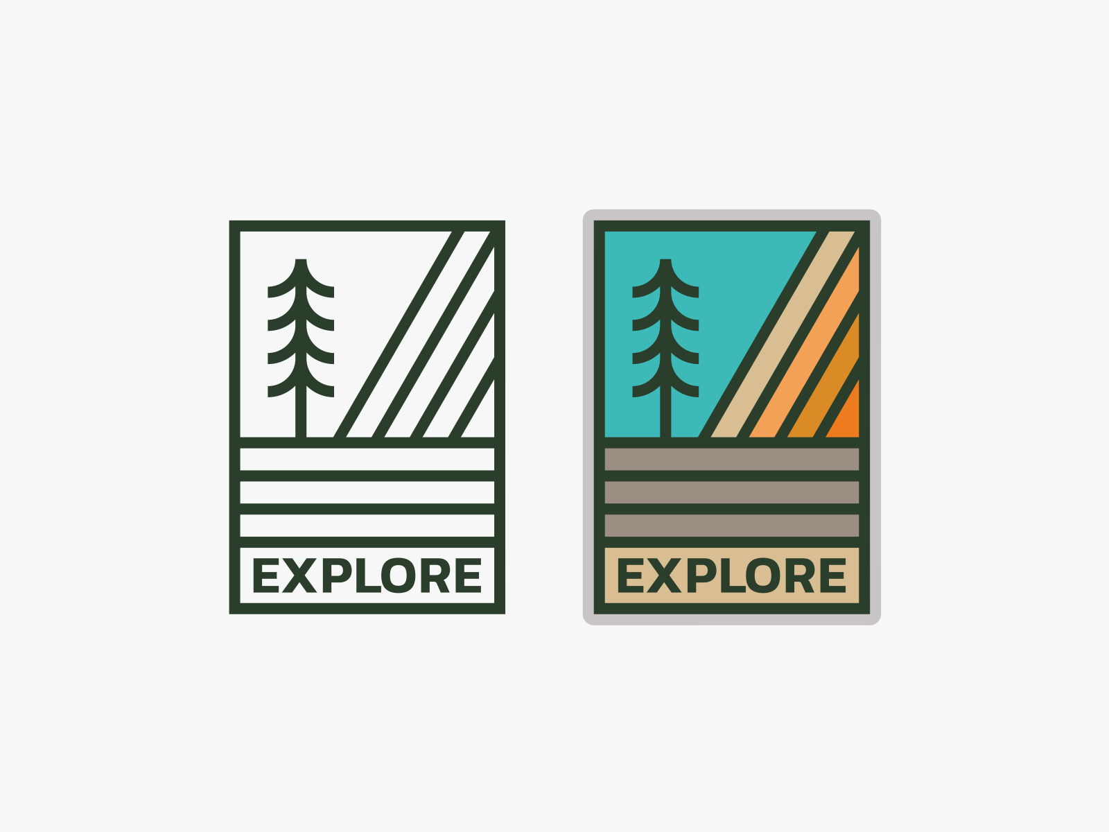 Adventure Badge No.11 by Catur Argi on Dribbble