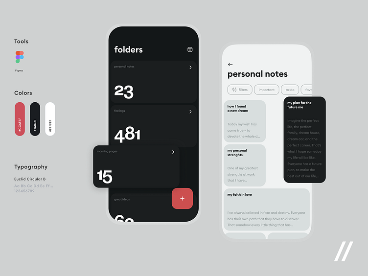 Daily Diary App by Daria Kravets for Purrweb UI/UX Agency on Dribbble