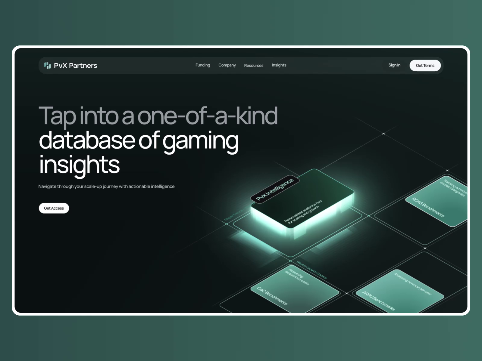PvX Partners - Landing Page by Bogdan Falin for QClay on Dribbble