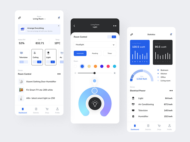Smart App by Dimas Arya Pambayun for Piqo Design on Dribbble