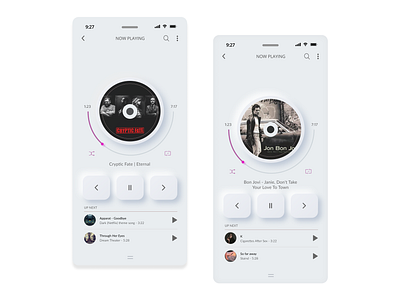 Browse thousands of Neumorphism Music Player images for design ...