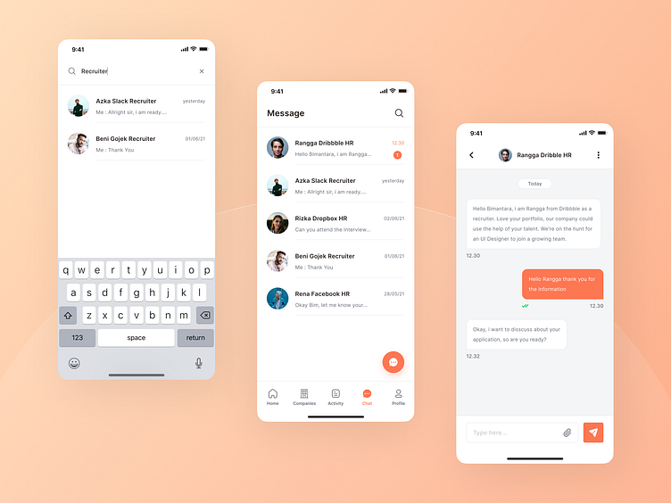 Joboard UI Kit - Full Preview (Light Mode) by Agensip UI UX Agency on ...