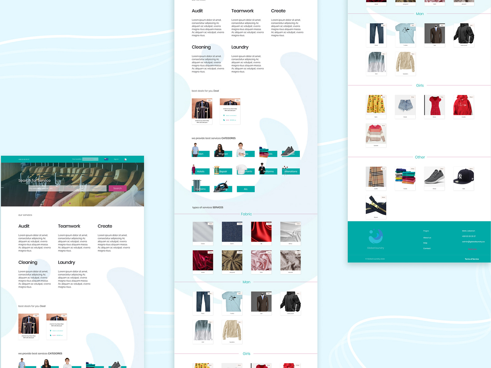 Laundry by Lima Hammoud on Dribbble