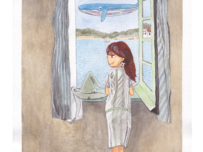 Girl At A Window [Meme in Dali's world] by Fumi on Dribbble