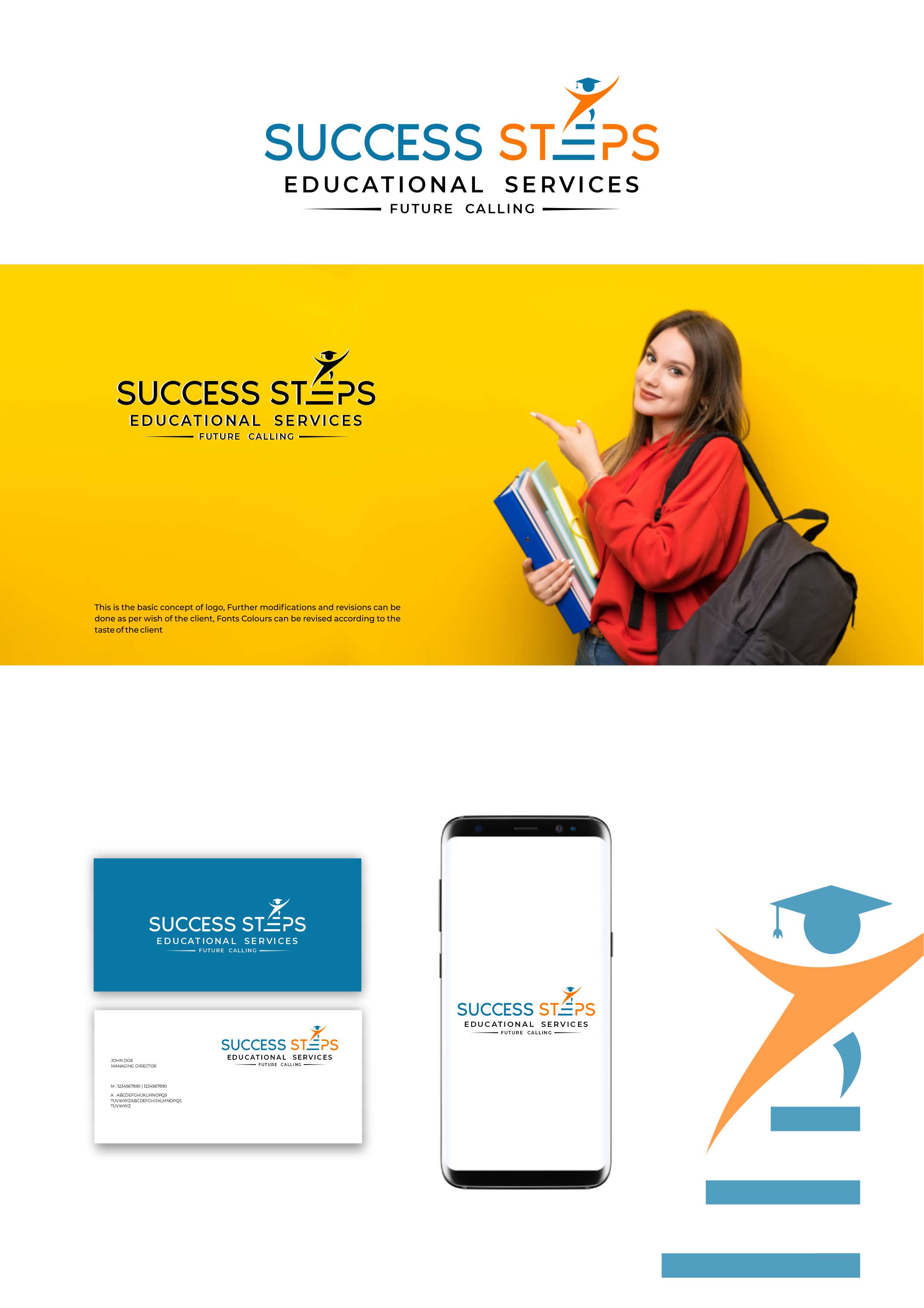 Success Steps Logo Steps Infographic Free Stock Photos, Images, And