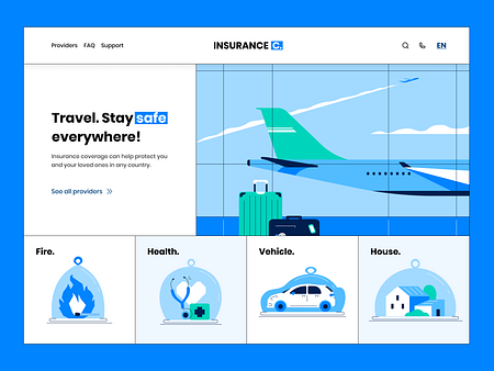 Insurance Website designs, themes, templates and downloadable graphic ...