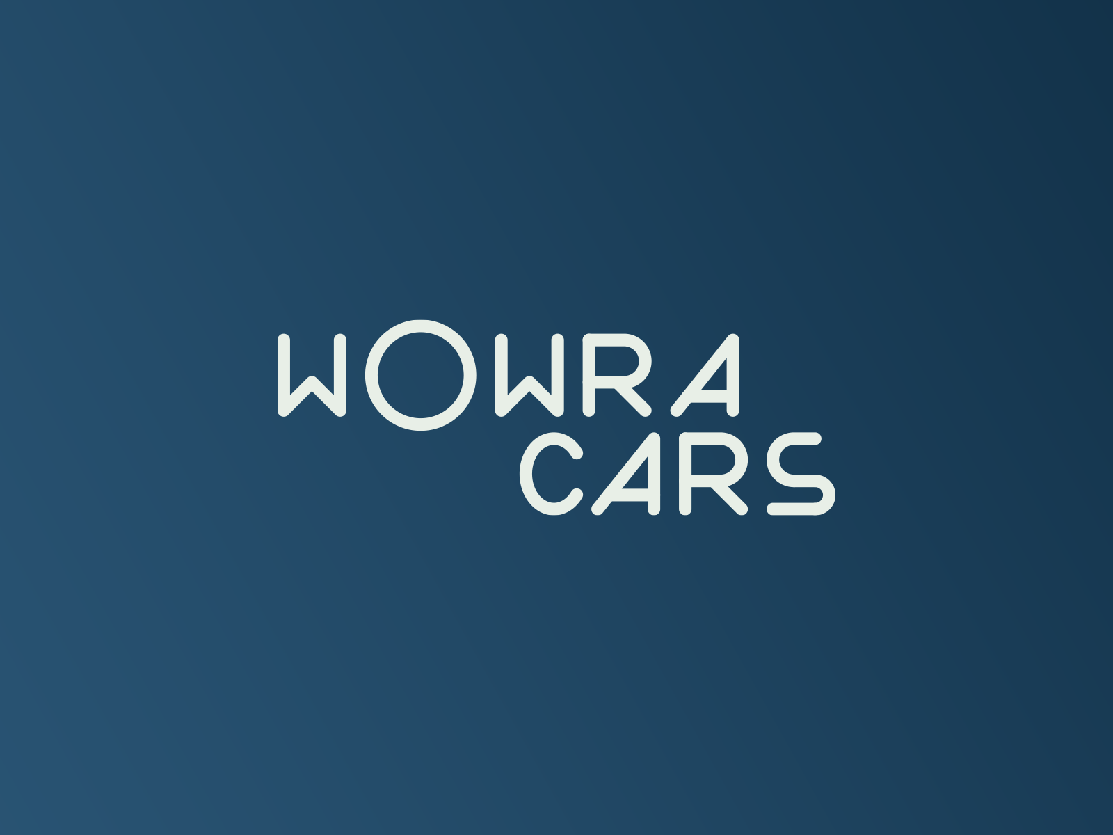 Wowra Cars logo by MarcinPlacuch on Dribbble
