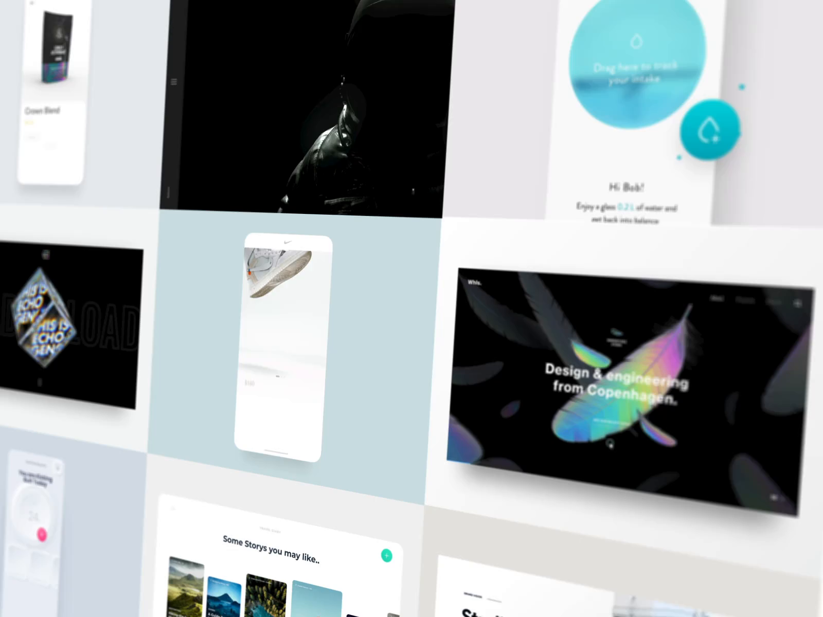 2020 Recap - UI/UX Showcase by hersom on Dribbble