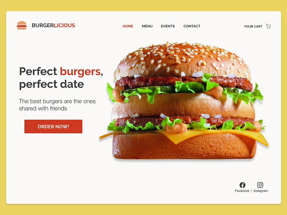 Food Company Website designs, themes, templates and downloadable ...