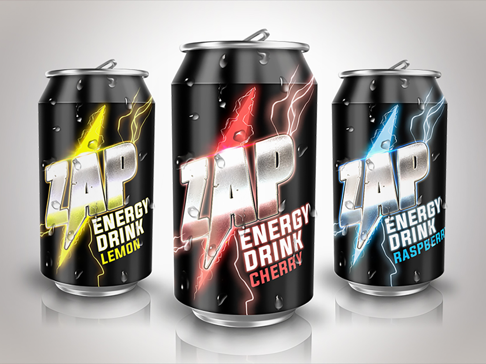 Zap Energy Drink by Marcus Moore on Dribbble