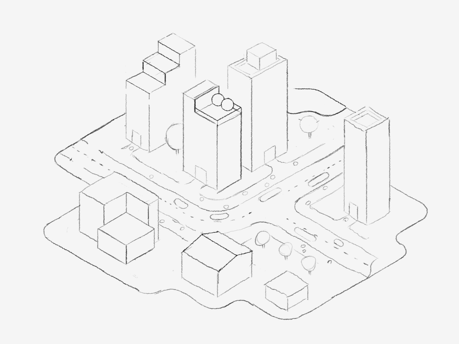 Smart city isometric animation. Made in Rive by Oleg Erin on Dribbble