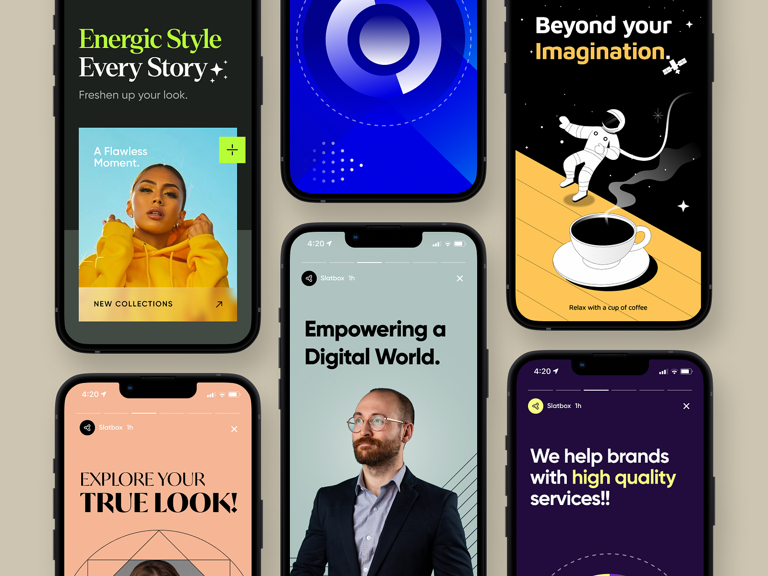 Instagram shots design by Galaxy UX Studio on Dribbble