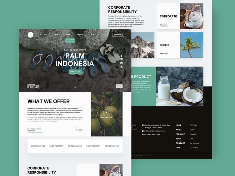 Home Eksploration - Web Design by Ebas on Dribbble